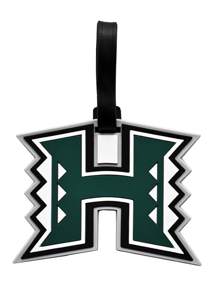 BAG TAG "GO 'BOWS!" UNIVERSITY OF HAWAII LOGO | Itadakimasu Hawaii