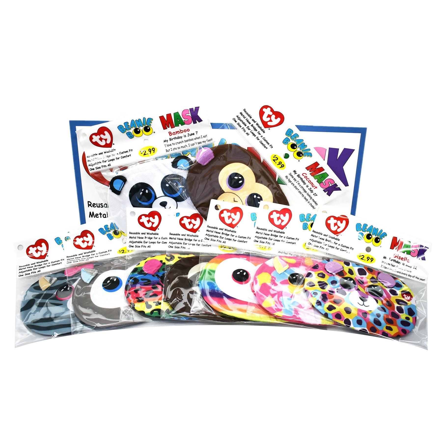 MASK TY BEANIE BOOS - ASSORTED | Itadakimasu Hawaii